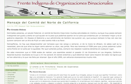 Reconstructing a Global Spiderweb with the FIOB » Bradley Allen